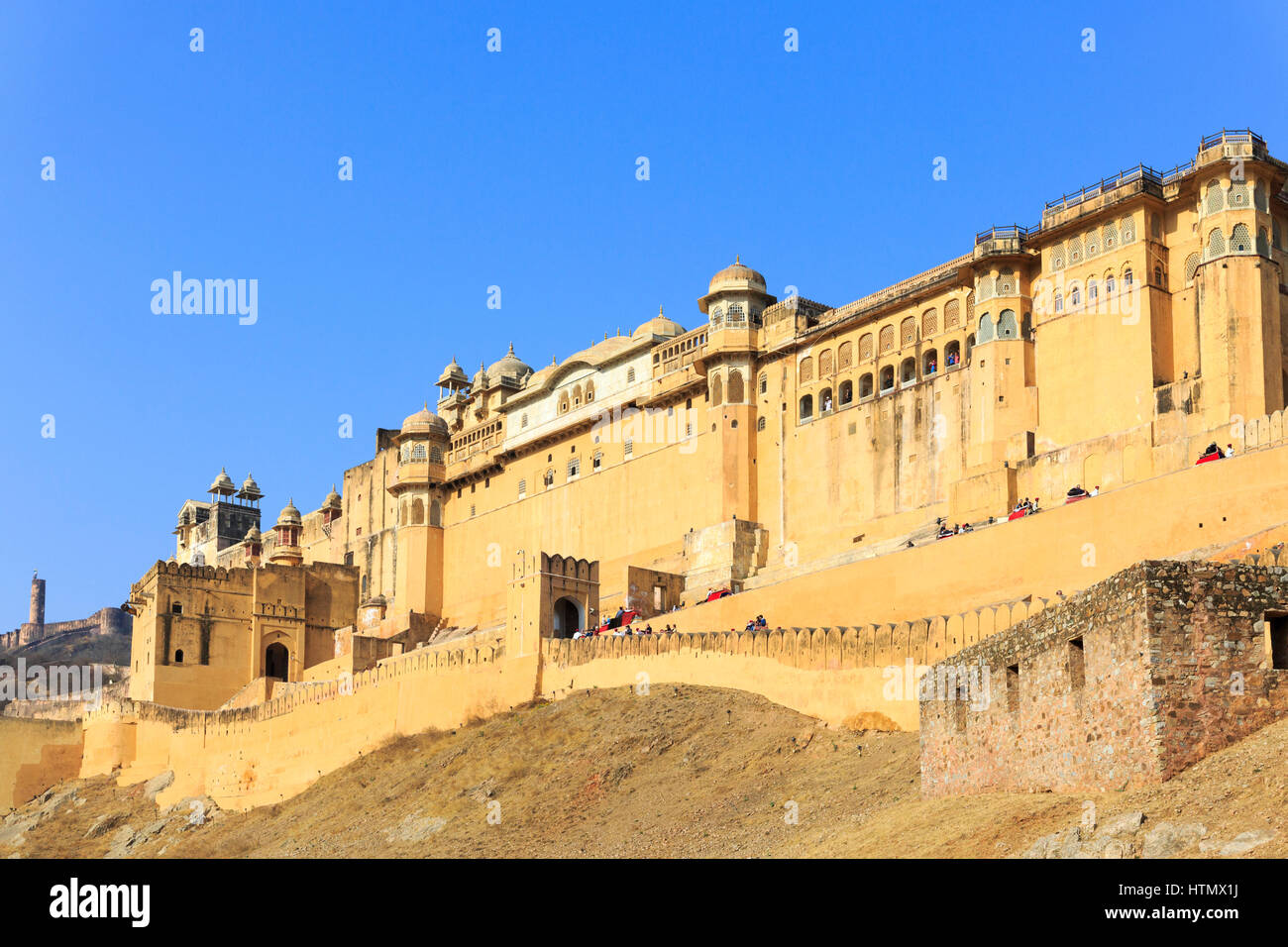 Amber Fort Jaipur Rajasthan High Resolution Stock Photography and ...