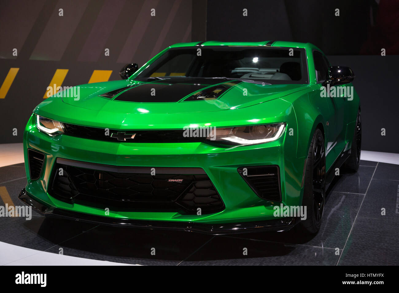 Chevrolet Camaro Track Concept at the 87th International Geneva Motor ...