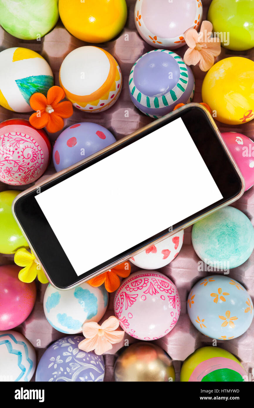 Egg mobile phone hi-res stock photography and images - Alamy