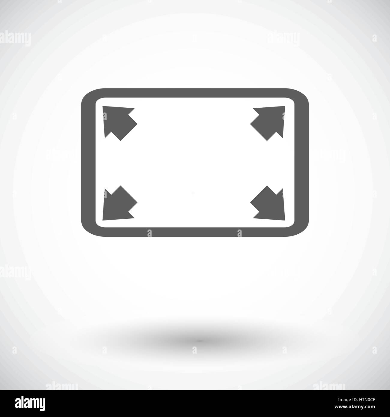 Deploying video. Single flat icon on white background. Vector illustration Stock Vector Image ...