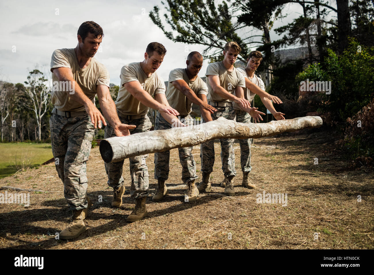 Dropping log hi-res stock photography and images - Alamy