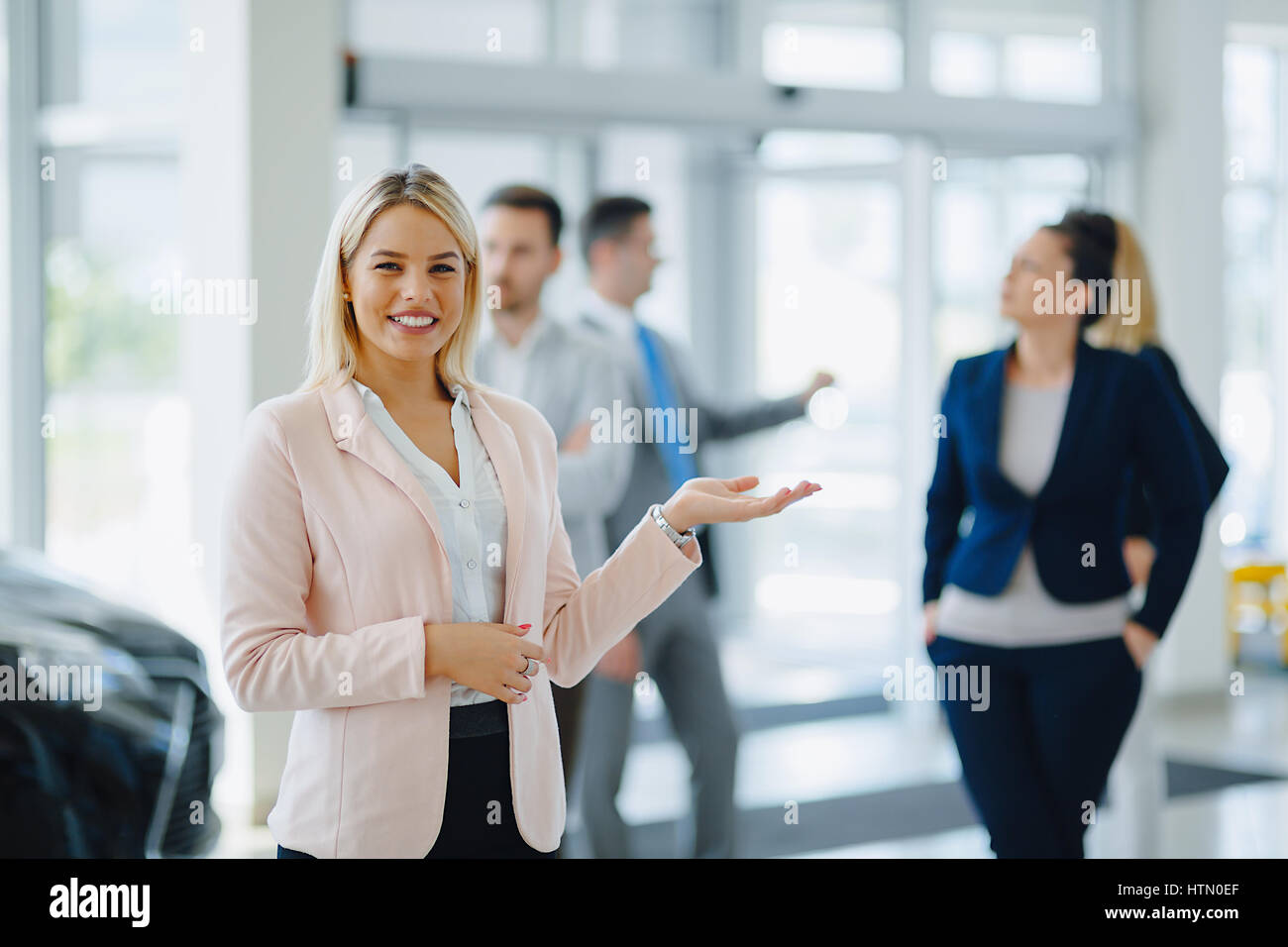 Staff of business people at business corporation Stock Photo - Alamy