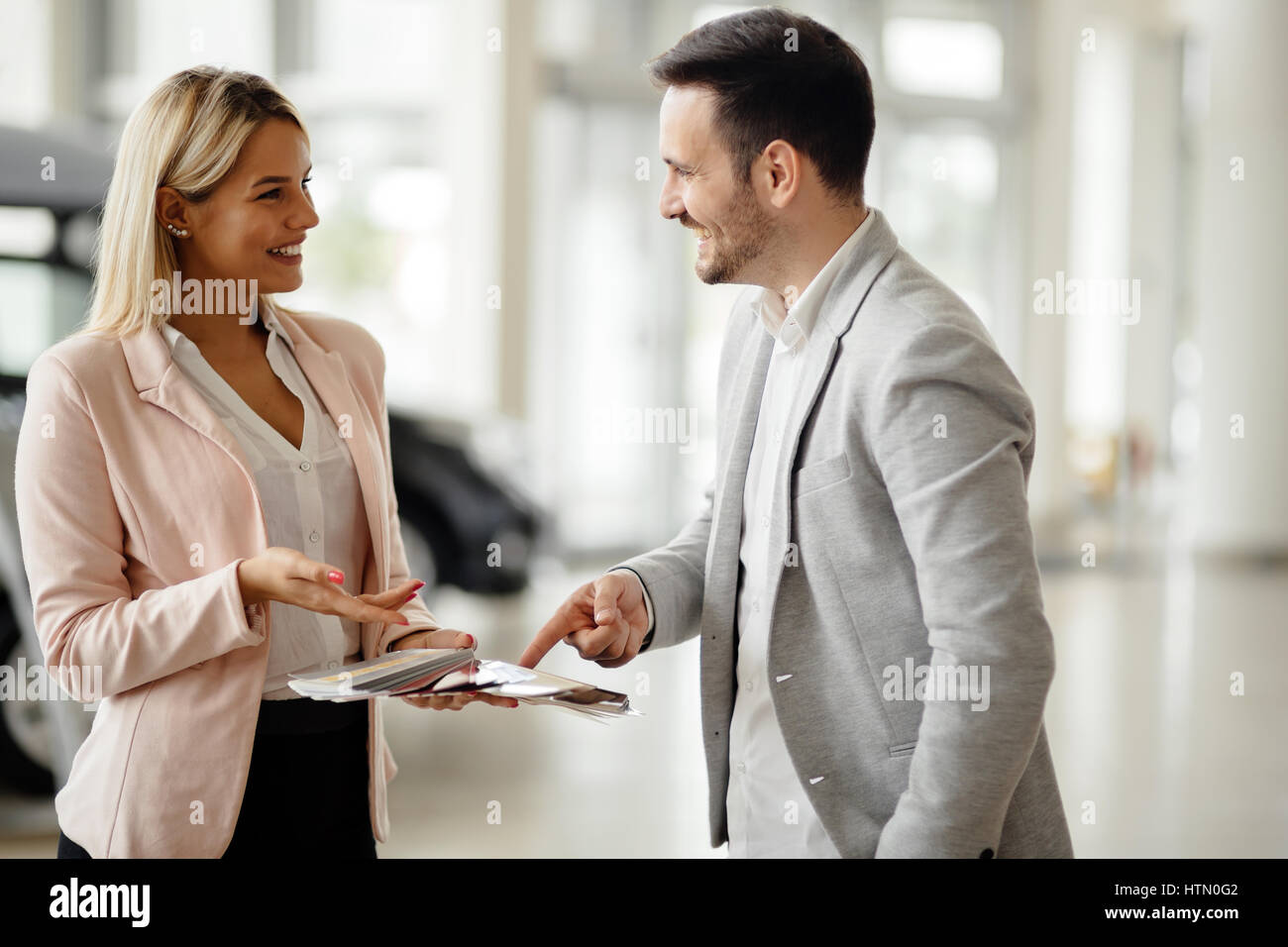 Choosing Car High Resolution Stock Photography and Images - Alamy