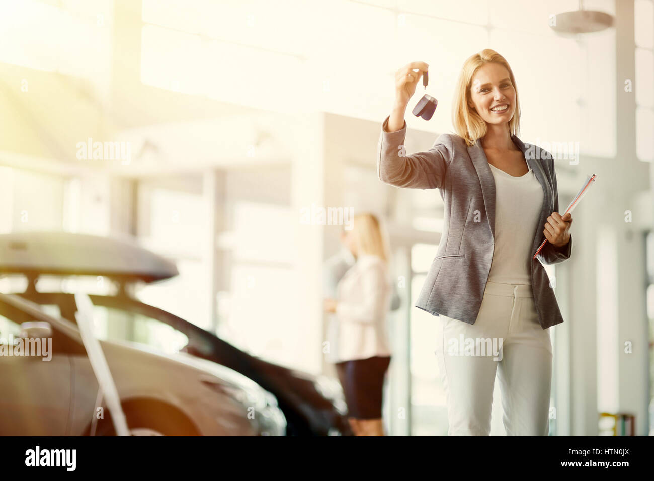Car dealership retail businessman hi-res stock photography and images ...