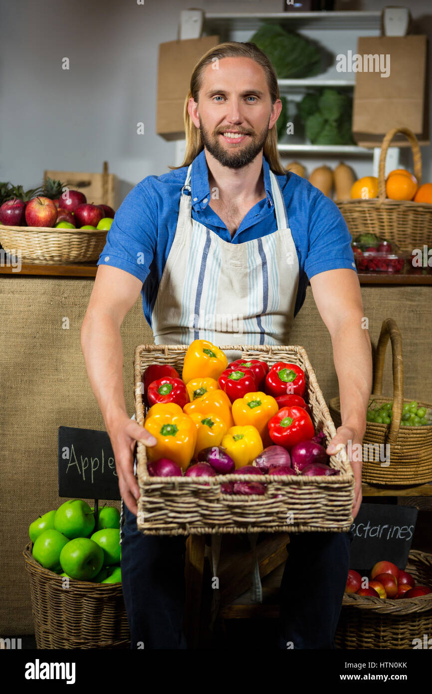 Adult male standing at market hi-res stock photography and images - Alamy