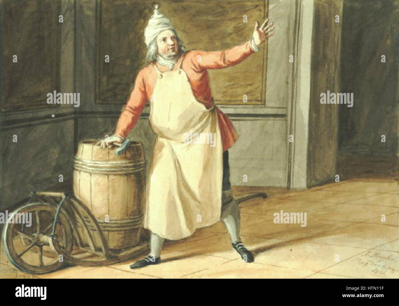 Josef Bergler, a notable 18th and early 19th-century artist, painted ...