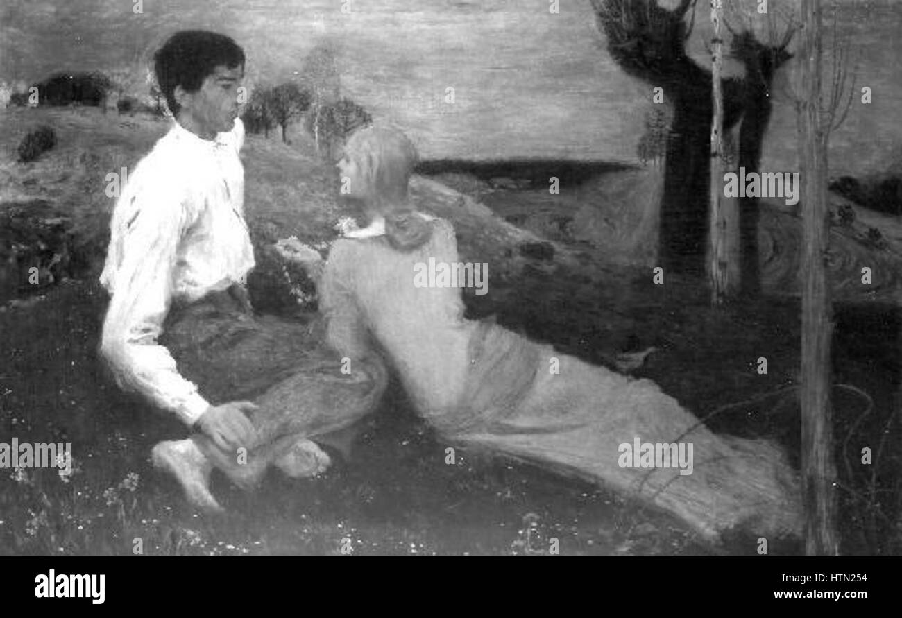 Jan Preisler 17. 2. 1872-27. 4. 1918 - Obraz z vetsiho cyklu Stock ...