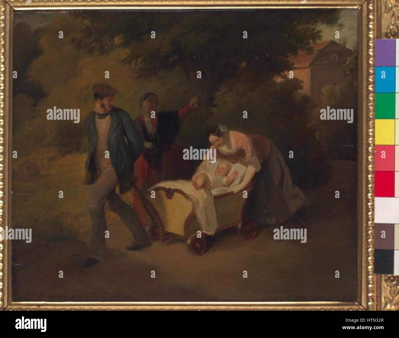 Josef Navratil’s 'Rodina v Parku' (Family in the Park) from 1835 ...