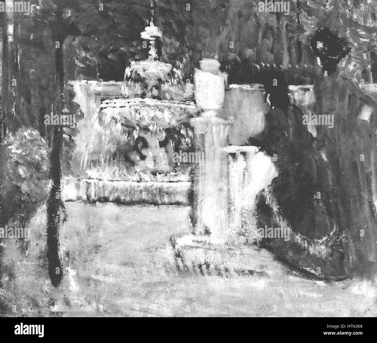 Jan Preisler 17. 2. 1872-27. 4. 1918 - Divky u fontany Stock Photo - Alamy