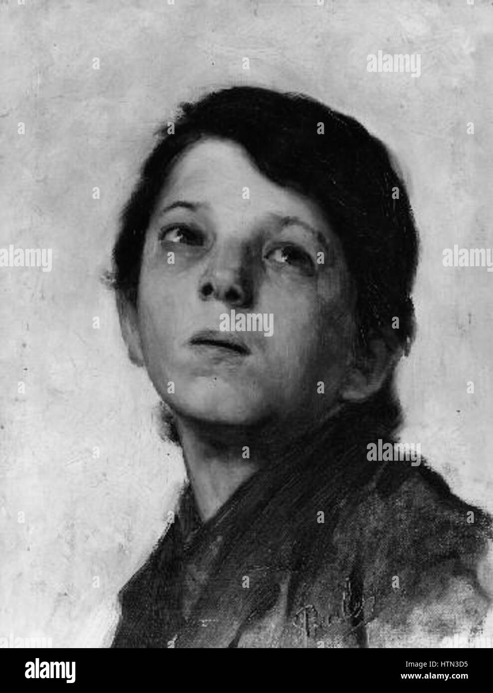 Jan Preisler 17. 2. 1872-27. 4. 1918 - Hlava chlapce Stock Photo - Alamy
