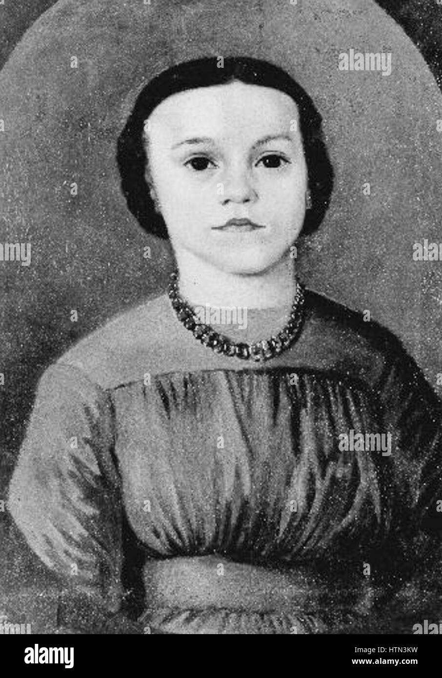 'Podobizna devcatka' by Karel Klic is a portrait of a young girl ...