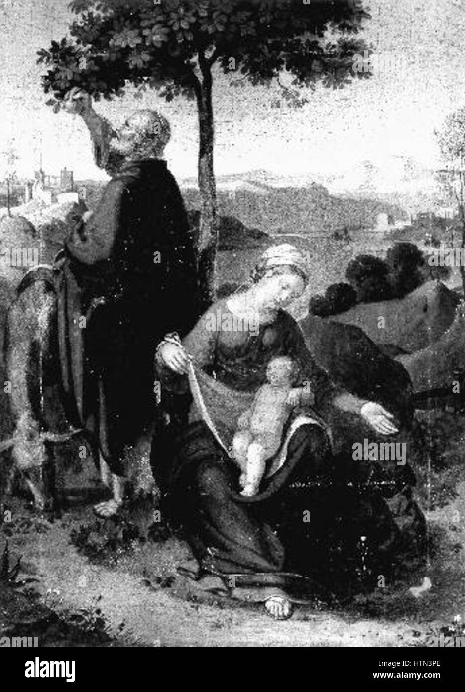 Josef Peschek’s 'Utek do Egypta' ('Flight into Egypt') depicts the ...