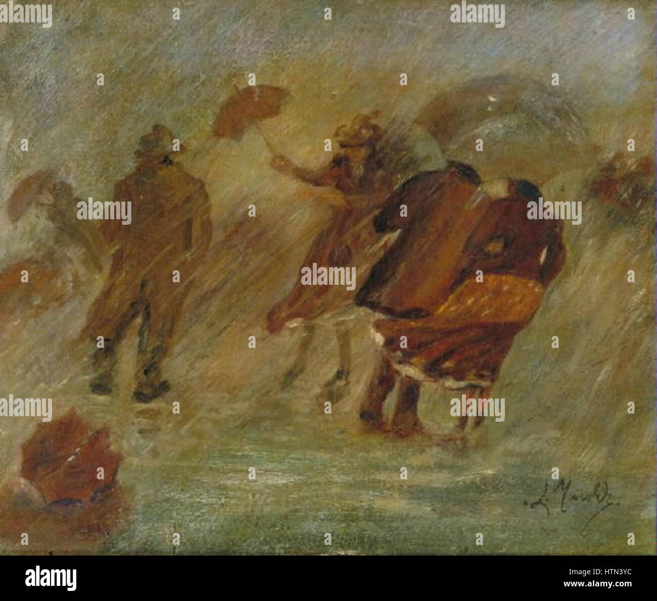 Ludek Marold 7. 6. 1865-1. 12. 1898 - V desti Stock Photo - Alamy