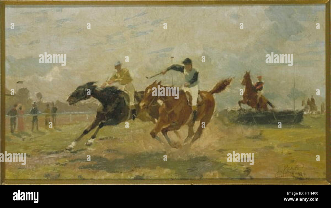 Ludek Marold 7. 6. 1865-1. 12. 1898 - Posledni prekazka Stock Photo - Alamy