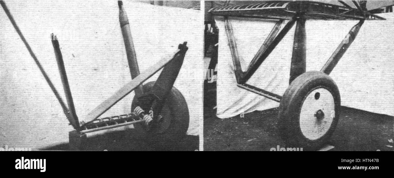 Nieuport & General London undercarriage 021220 p1231 Stock Photo - Alamy