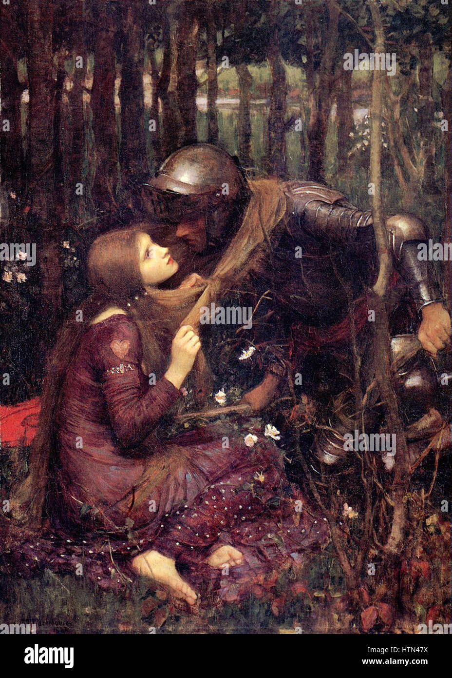 John William Waterhouse’s 'La Belle Dame sans Merci' illustrates the ...