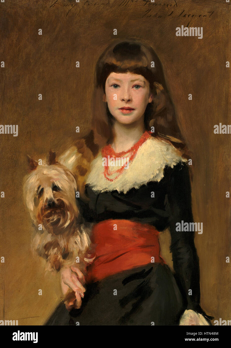 John Singer Sargent - Miss Beatrice Townsend Stock Photo - Alamy