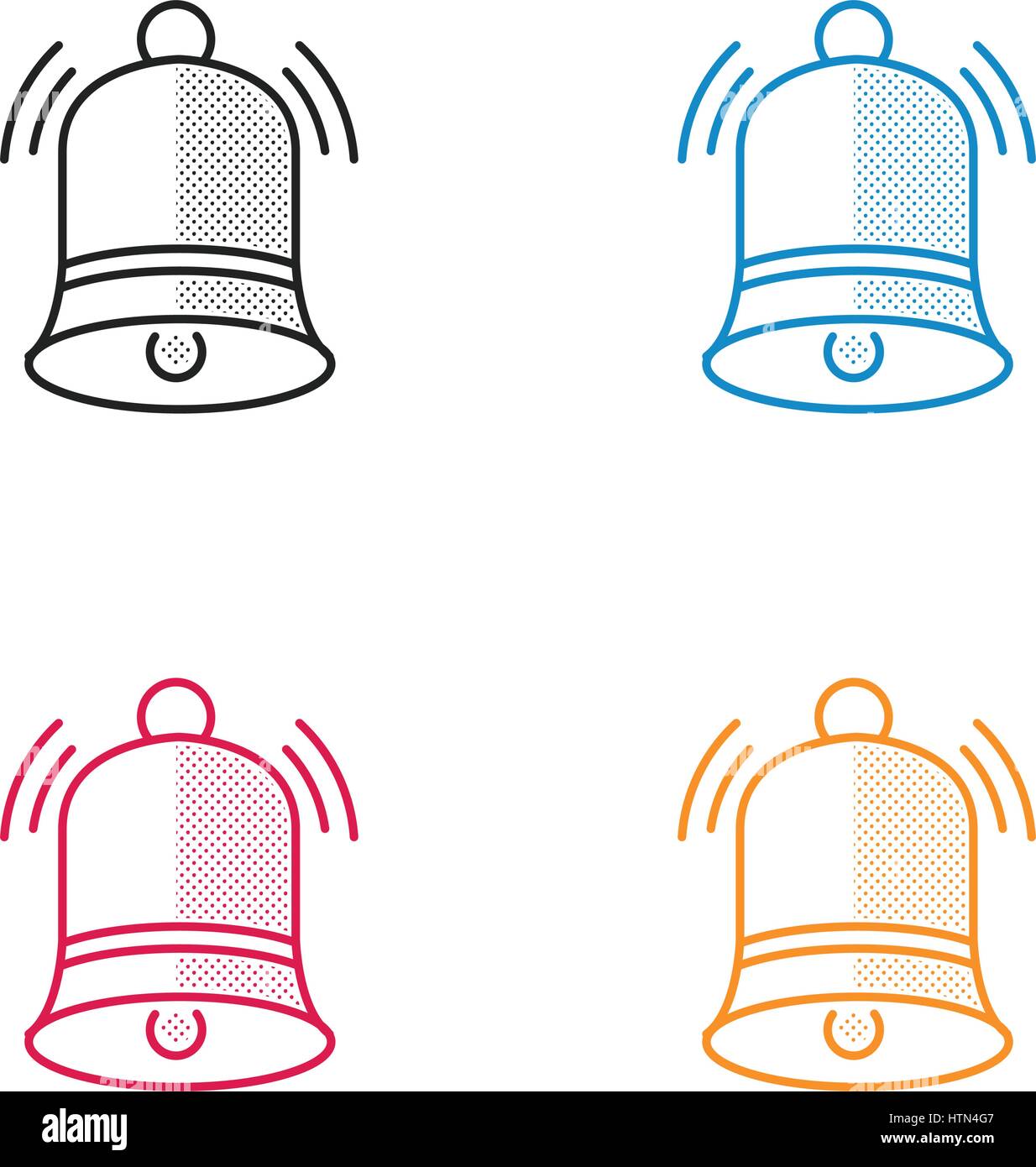 Handbell music Stock Vector Images - Alamy