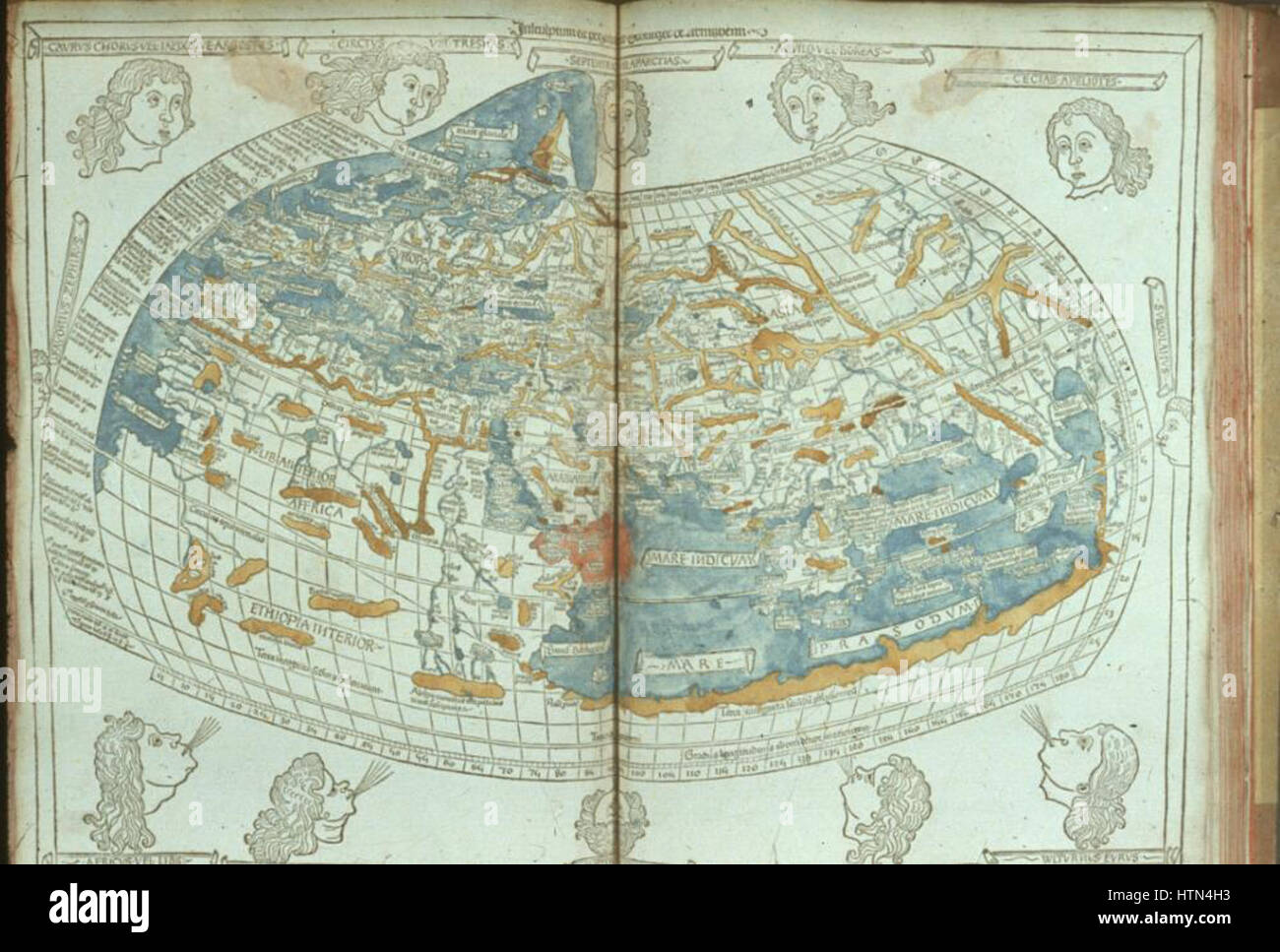 The *Ptolemy Map of the World* housed in the Bodleian Libraries is a ...