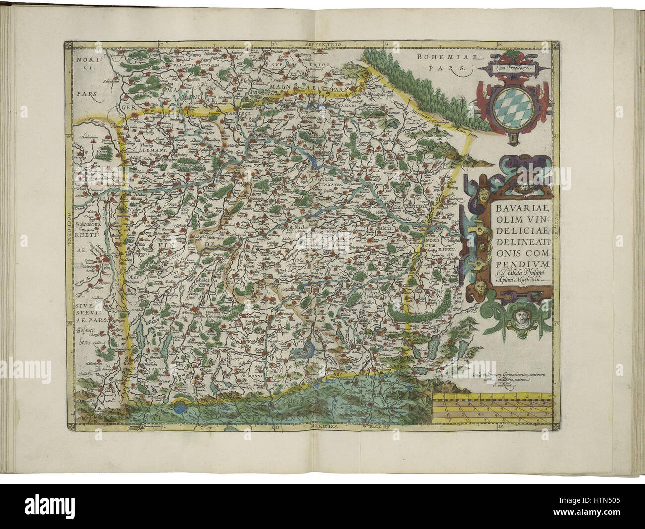 Historical map of bavaria hi-res stock photography and images - Alamy