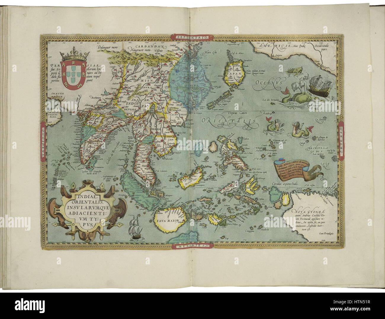 16th century india map hi-res stock photography and images - Alamy