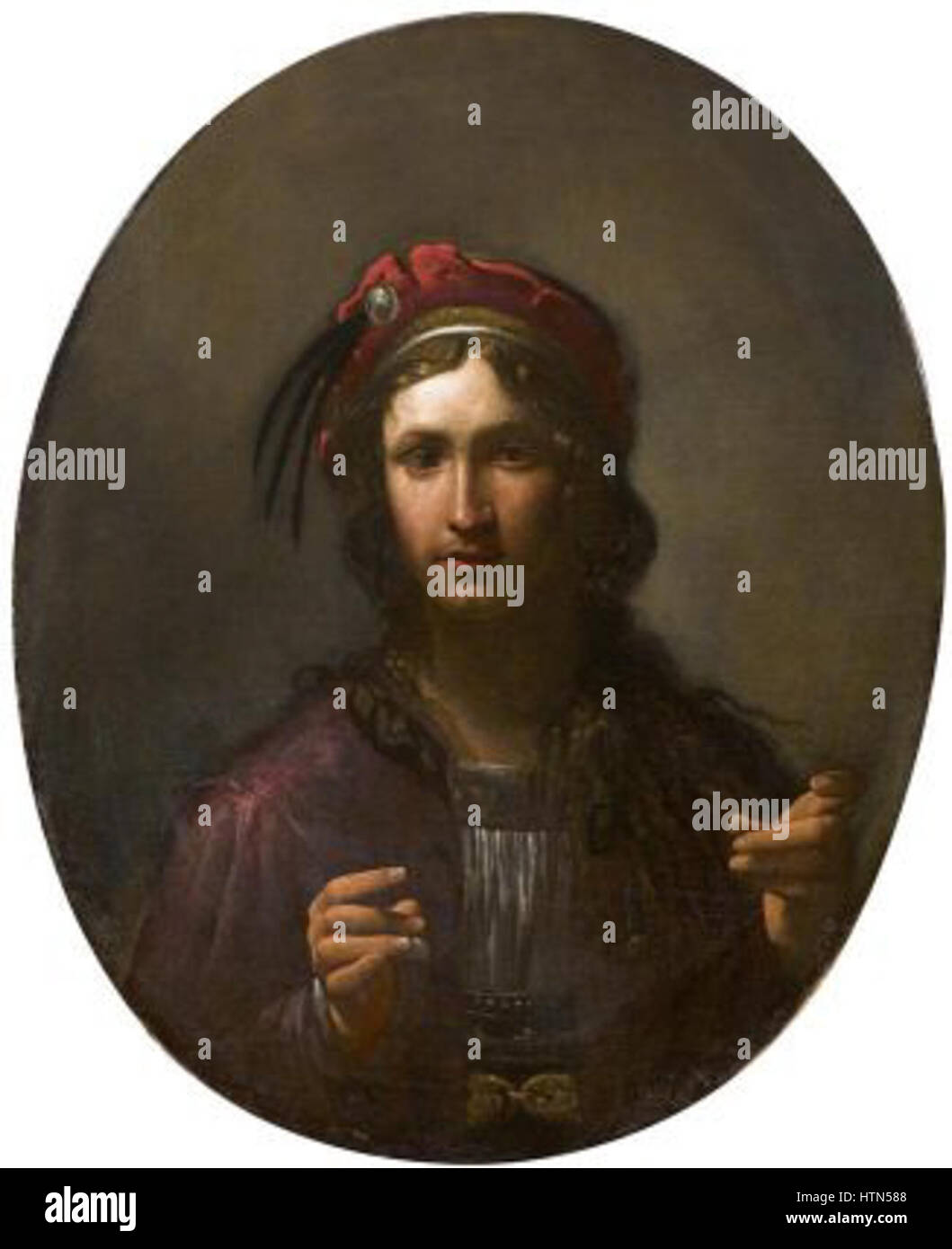 Pietro Paolini - Portrait of a Young Page Stock Photo - Alamy