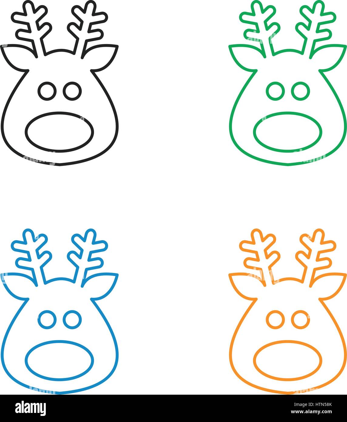 Greeting line icon concept Stock Vector Images - Alamy