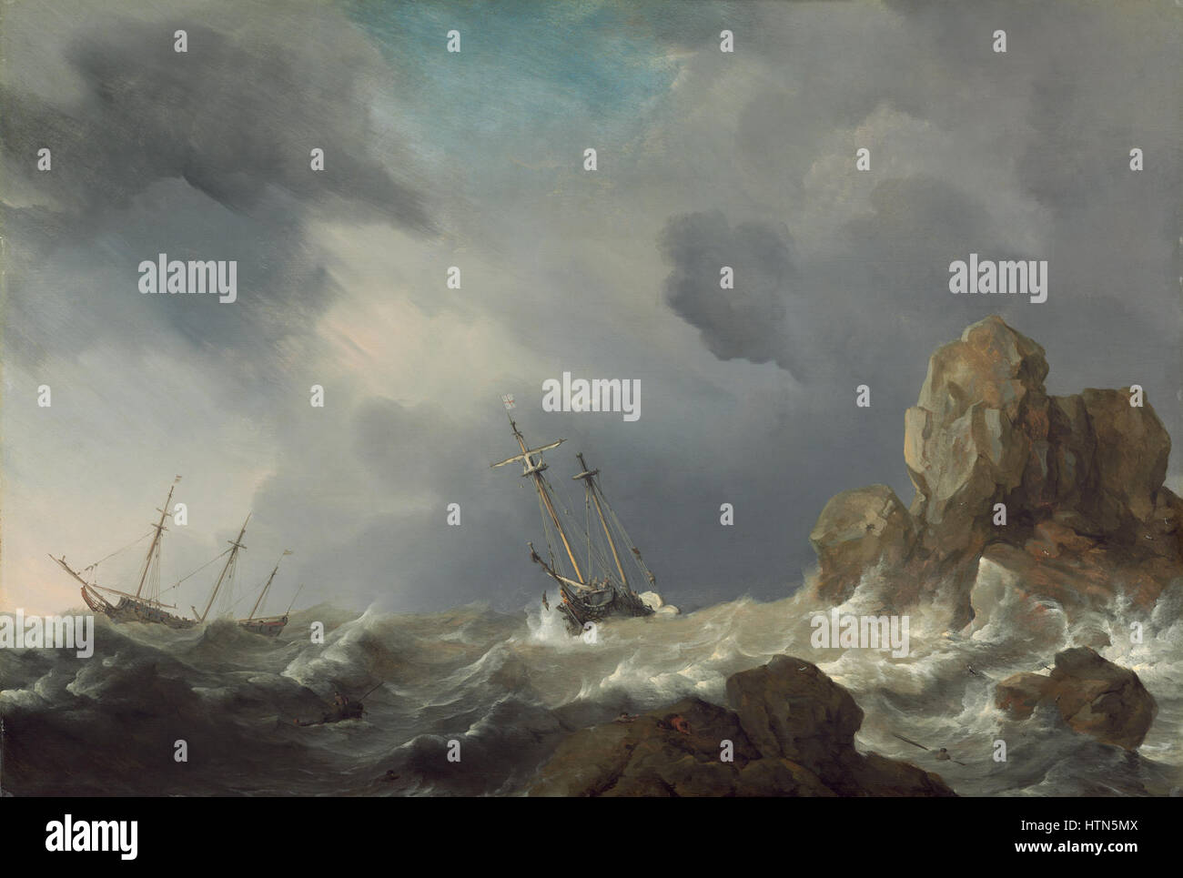 Ships in a gale hi-res stock photography and images - Alamy