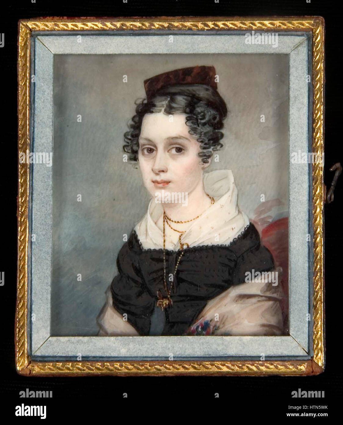 The portrait of Mary Catlin, created in 1984, captures the personality ...