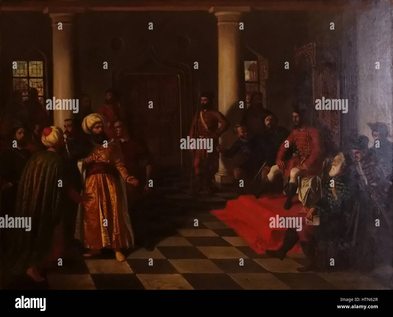 *Vlad l'Empaleur* by Theodor Aman is a painting that portrays Vlad the ...