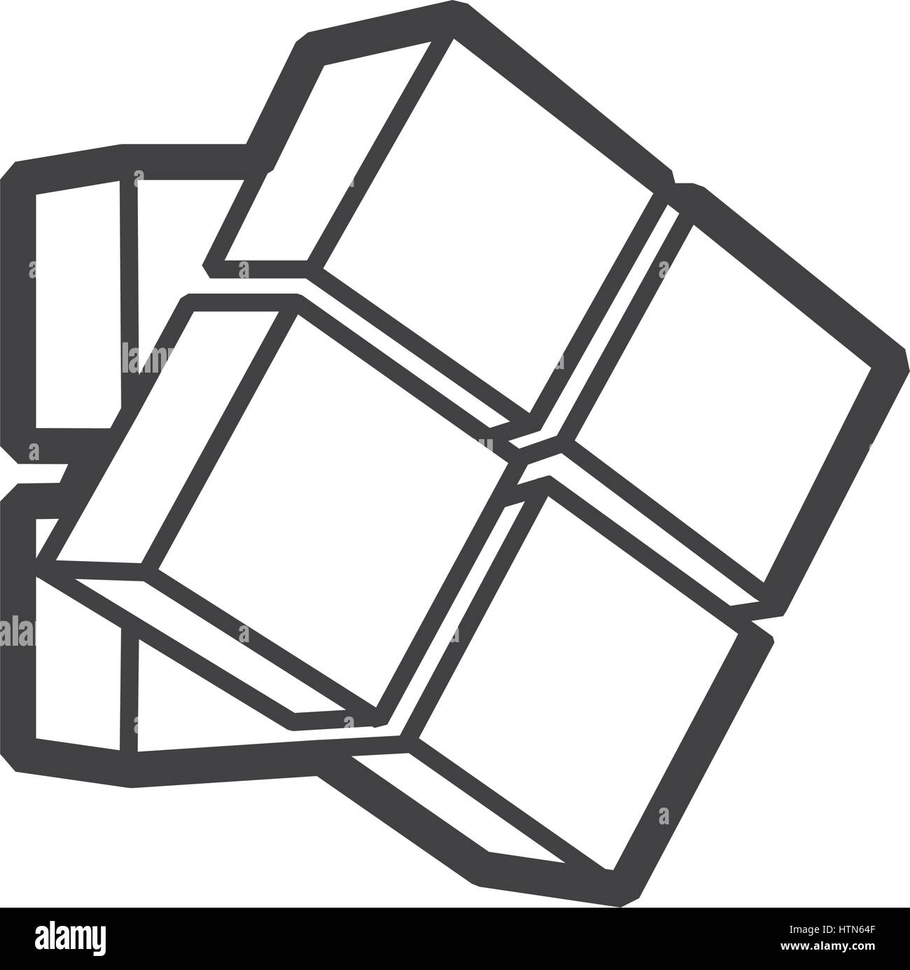 cube moving design icon Stock Vector Image & Art - Alamy