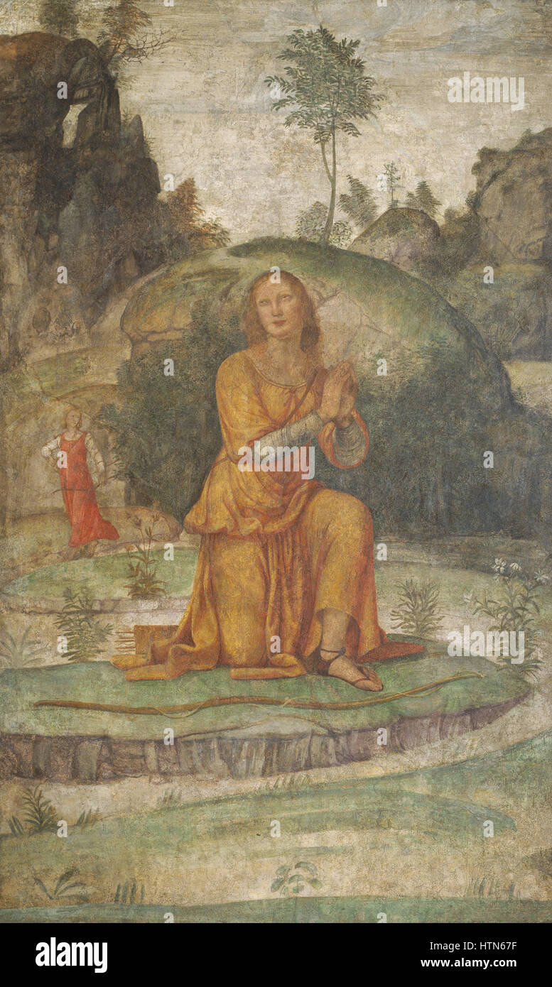 Procris' Prayer to Diana sc439 Stock Photo - Alamy