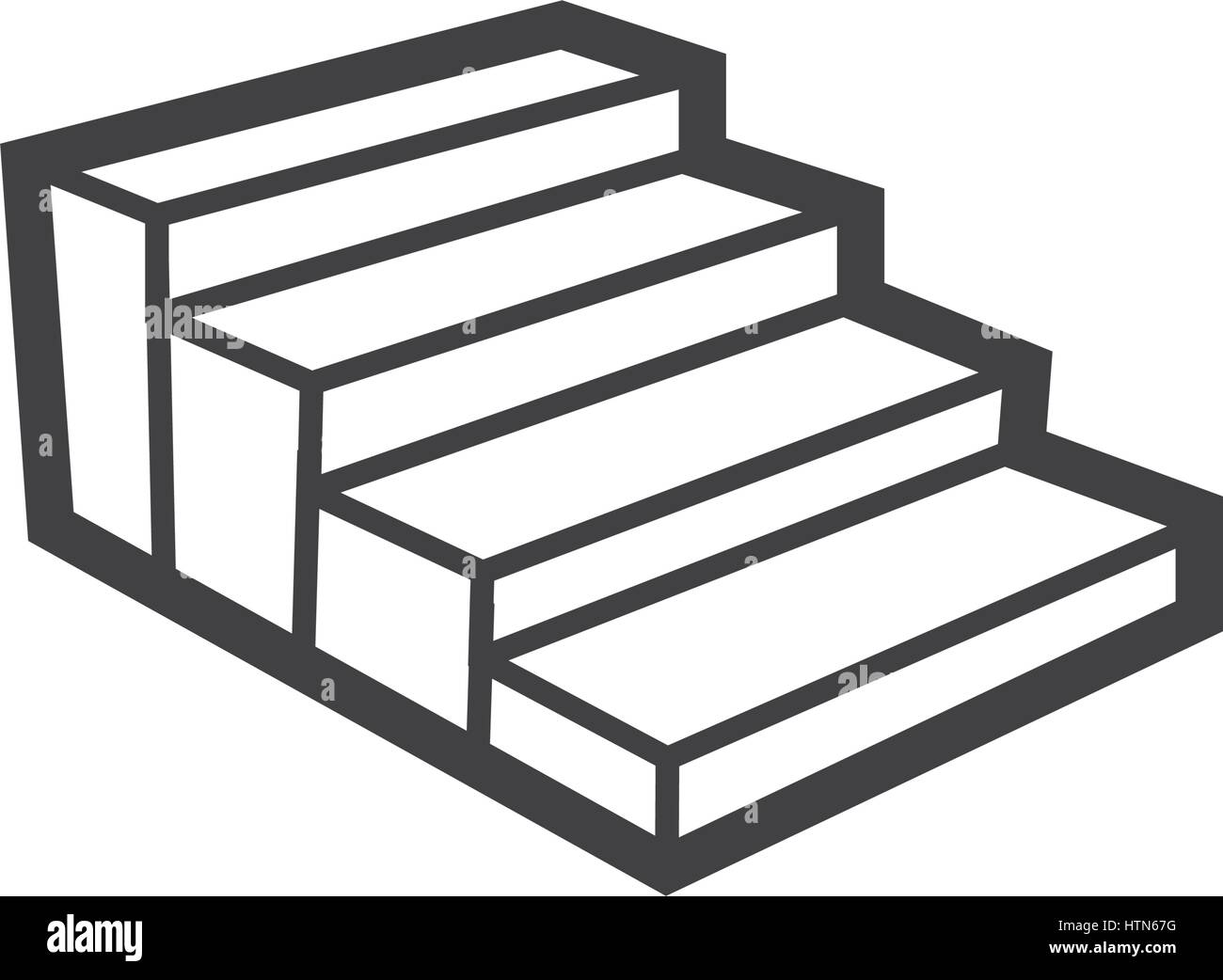Stair Steps Clipart