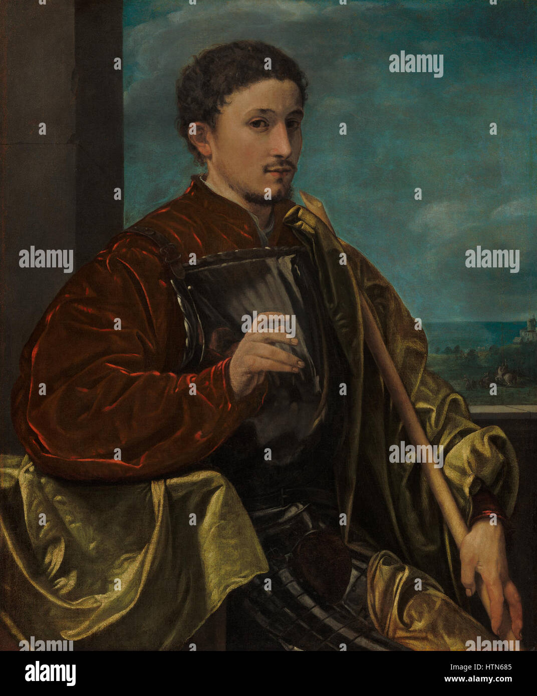 Portrait of a Knight A28042 Stock Photo - Alamy