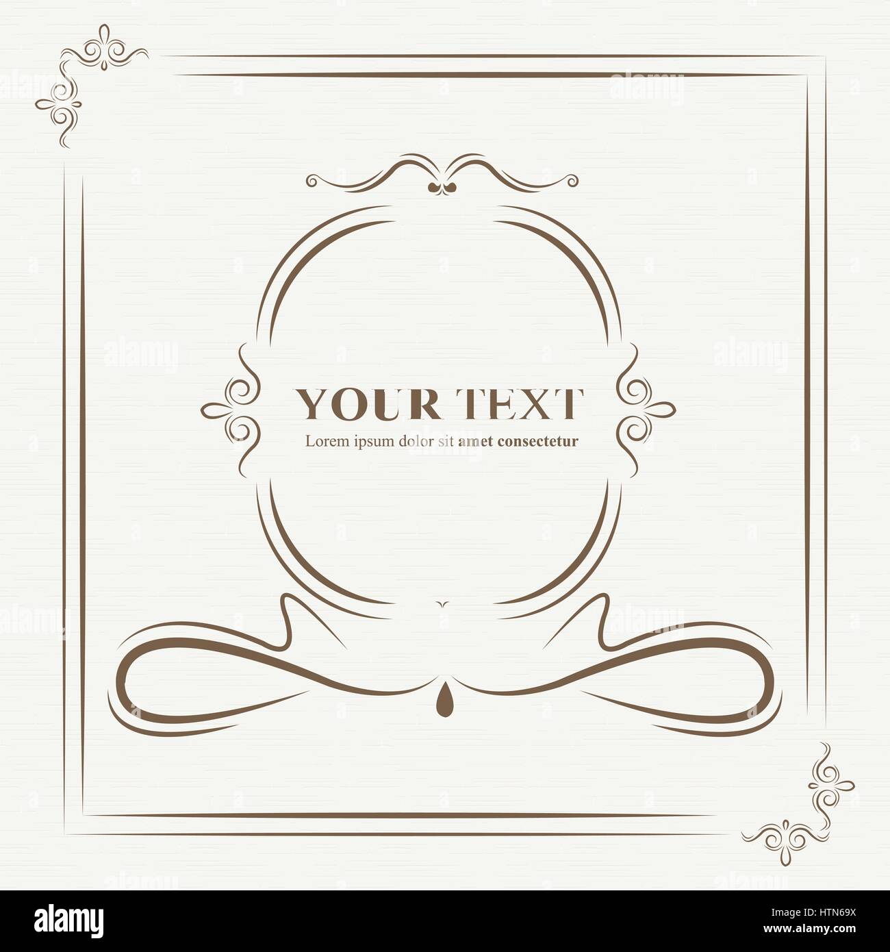 Ornate frames Stock Vector Images - Alamy