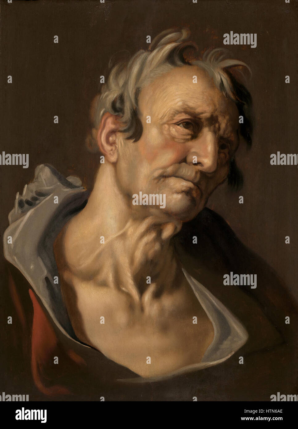 Head of an Old Man A10960 Stock Photo - Alamy