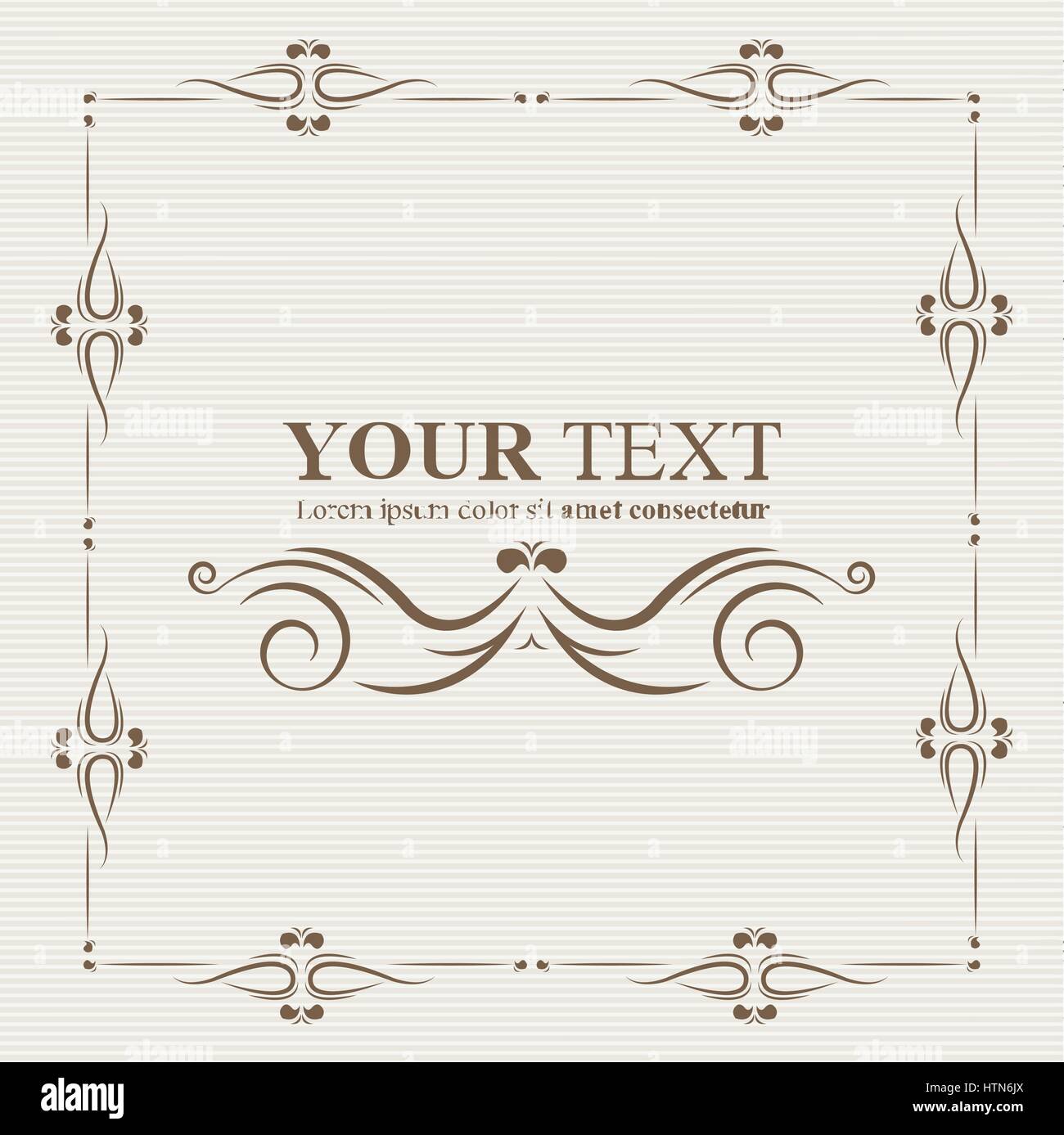 frames Classic card design Stock Vector Image & Art - Alamy