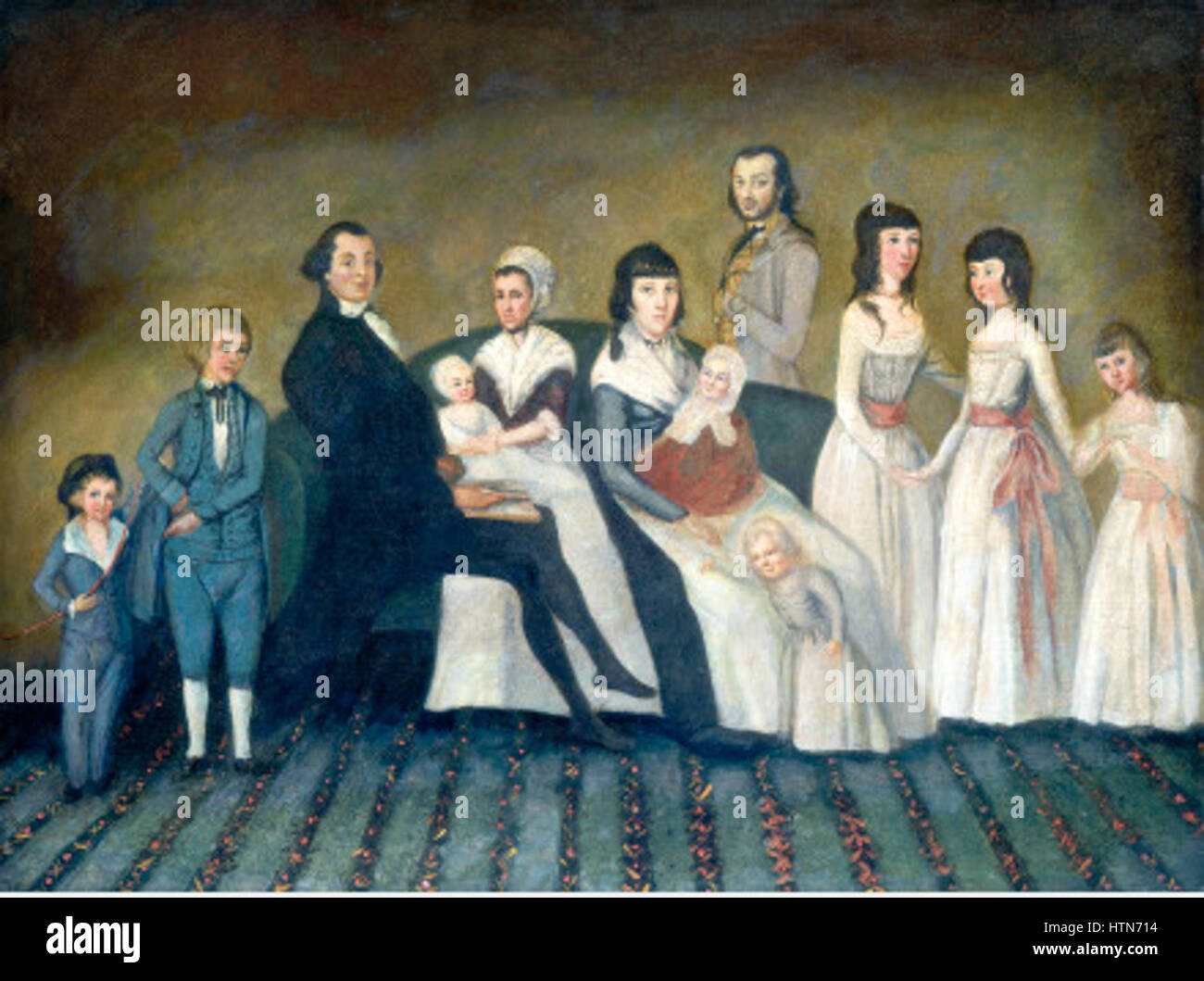 The cheney family Stock Photo - Alamy