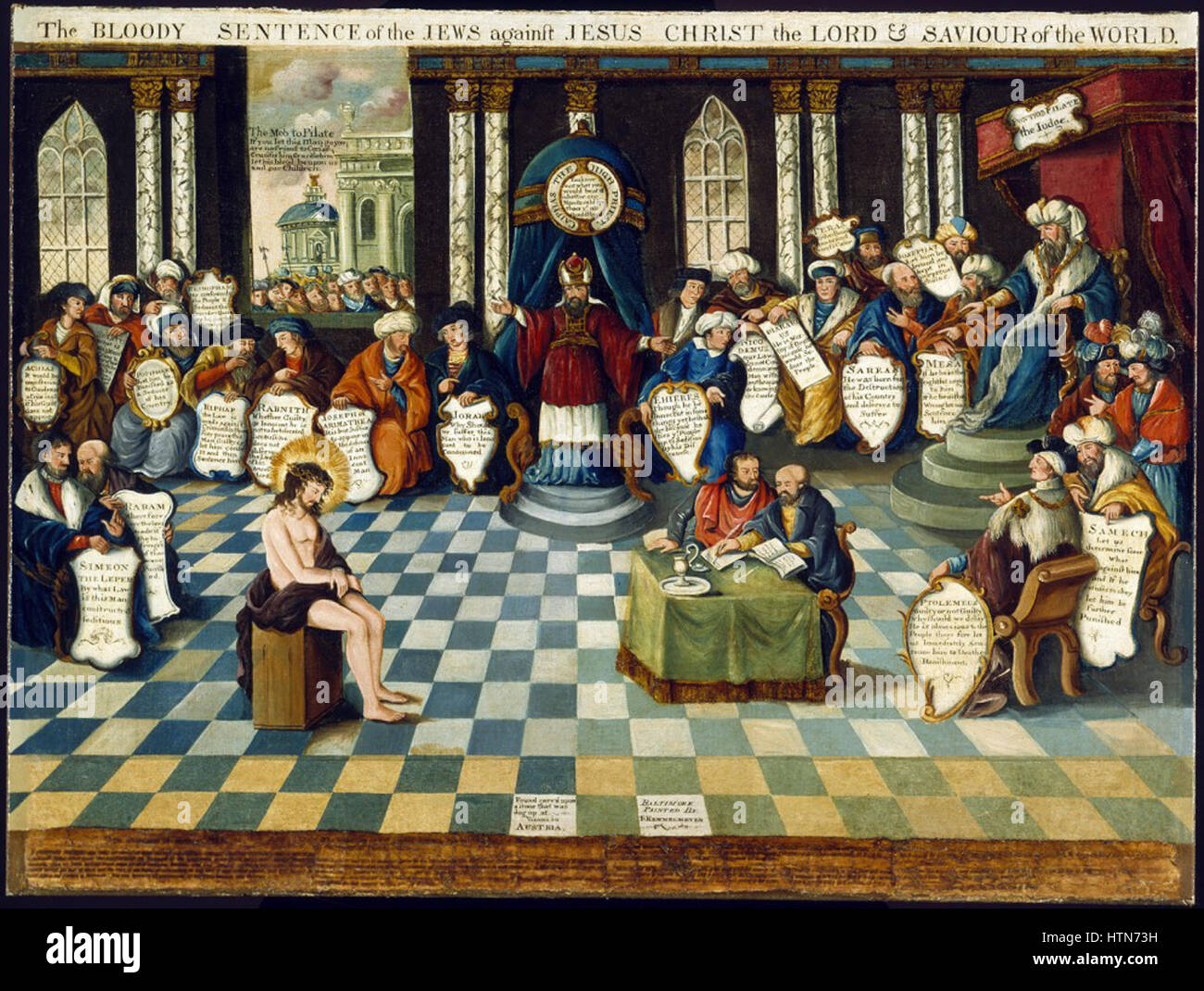 'The Bloody Sentence of the Jews Against Jesus Christ the Lord and ...