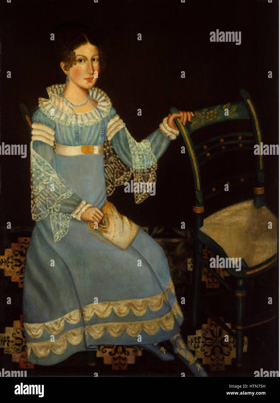 Martha eliza stevens edgar paschall Stock Photo - Alamy