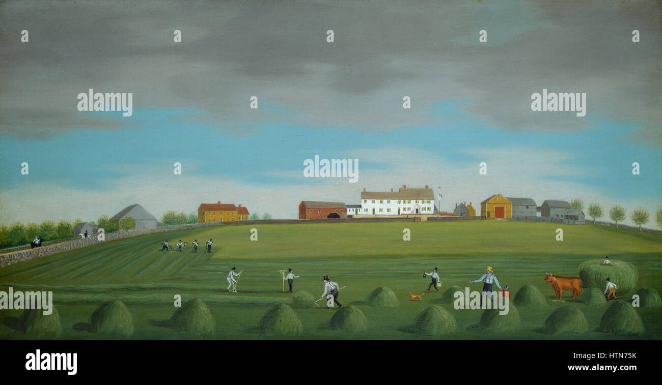 Ralph Wheelock's Farm, G-05238-002, portrays a rural American farm ...