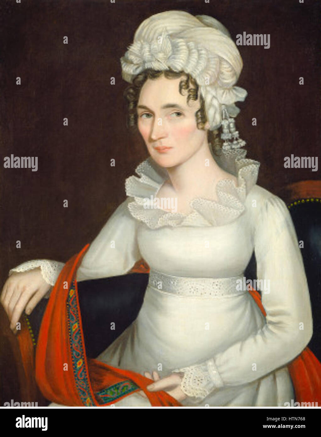 'Lady in White,' created in 1999, is a striking representation of ...