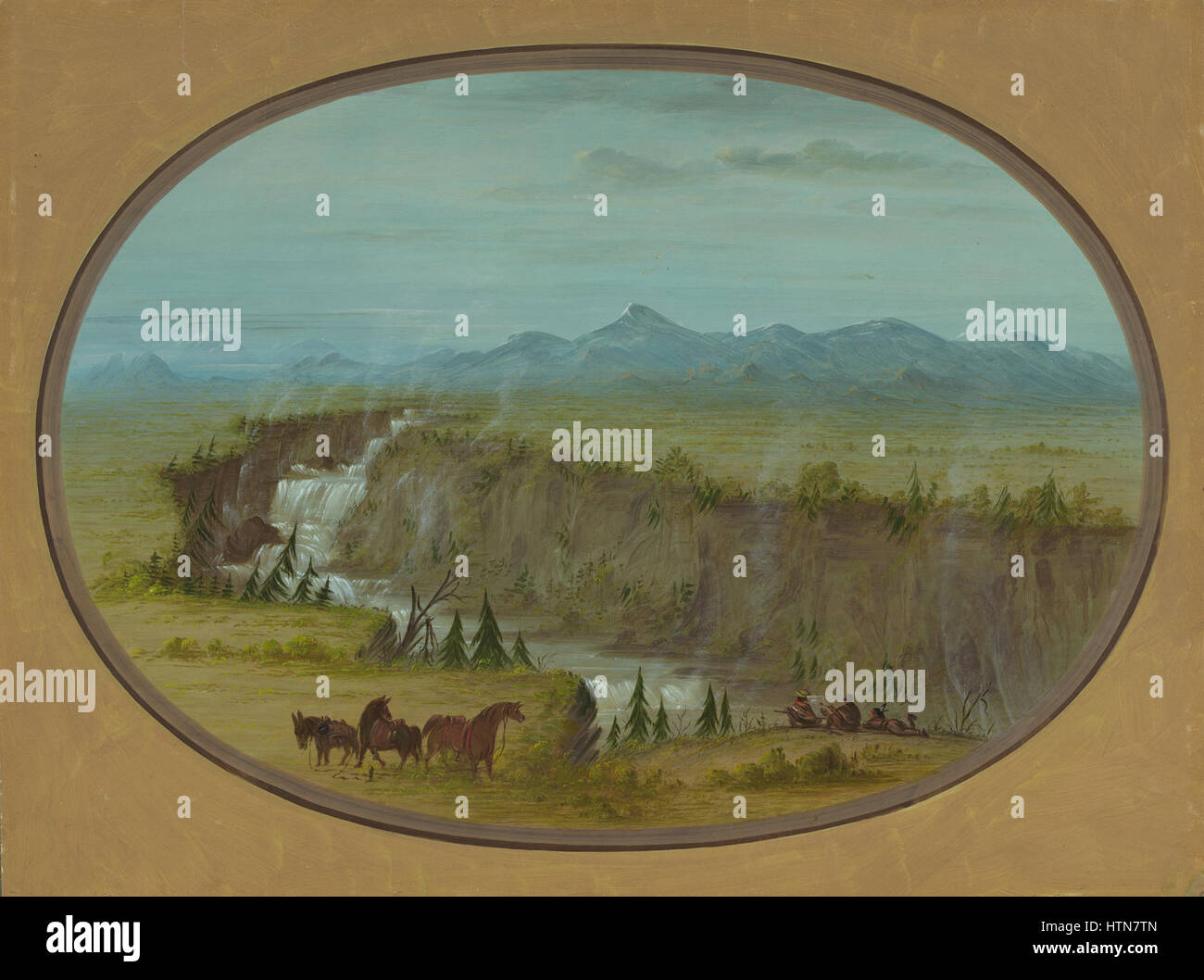 Falls of the Snake River A14034 Stock Photo - Alamy