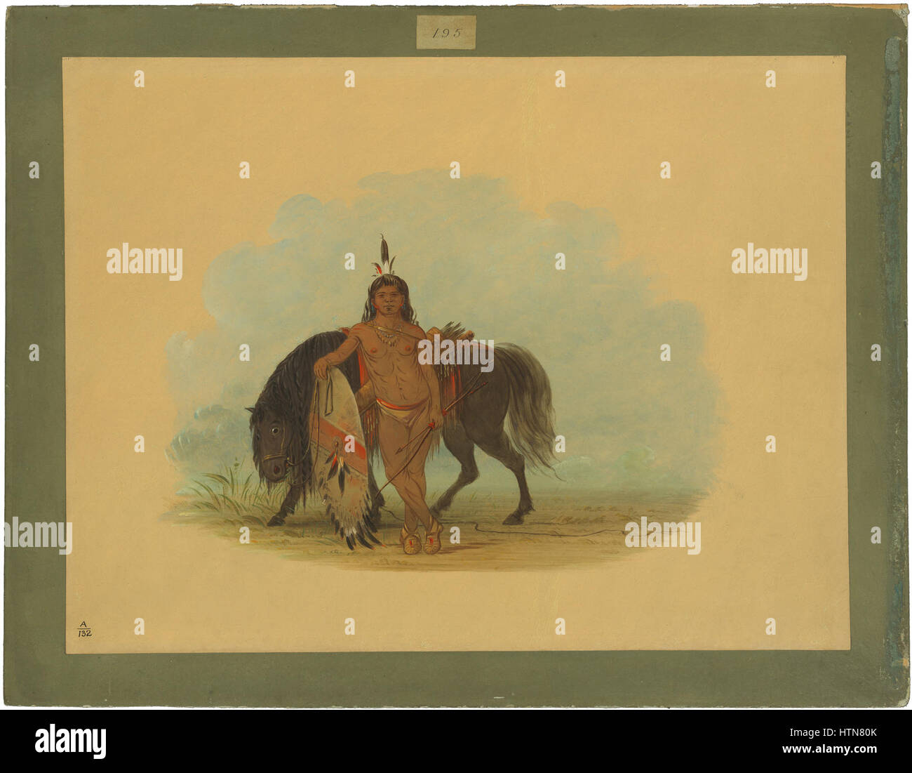 Cheyenne warrior hi-res stock photography and images - Alamy