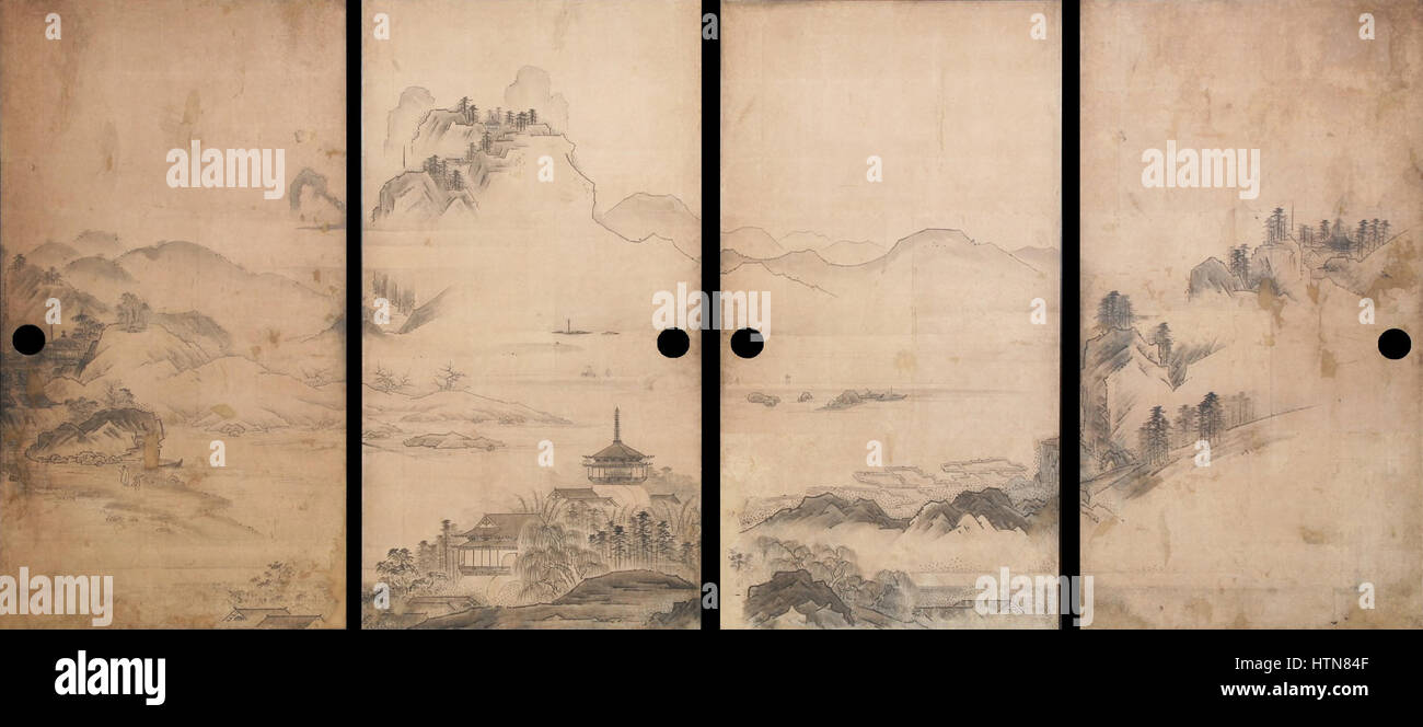 Fusuma painting hi-res stock photography and images - Alamy