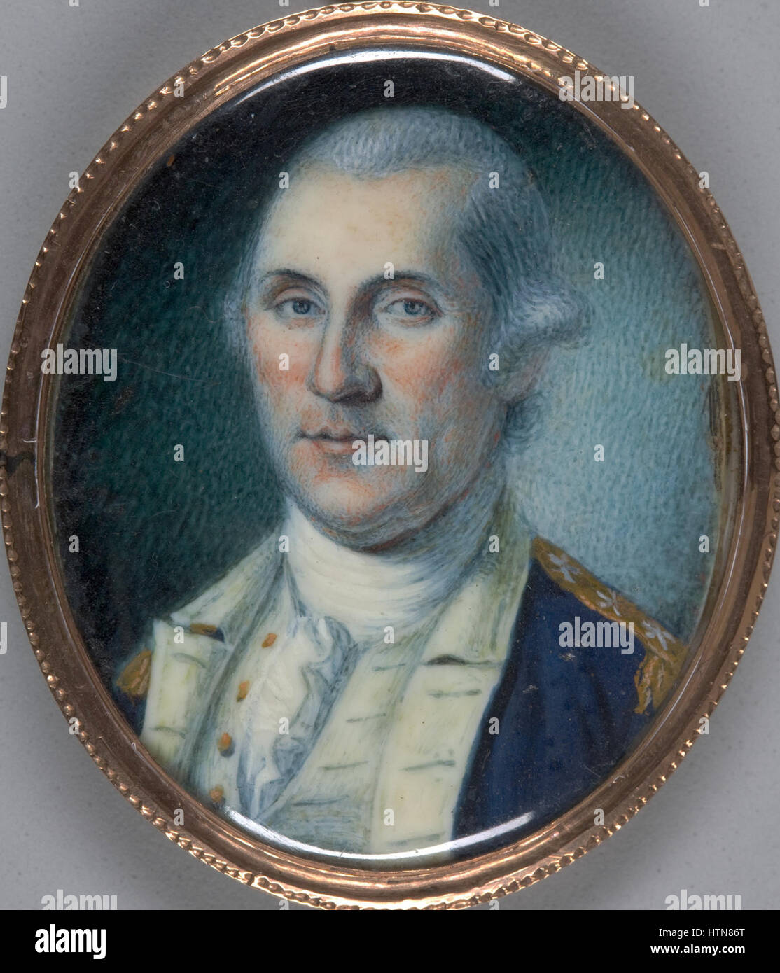 George washington-james peale Stock Photo - Alamy