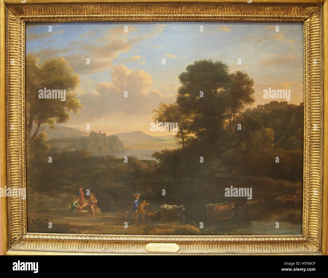 Rural scene painting hi-res stock photography and images - Alamy