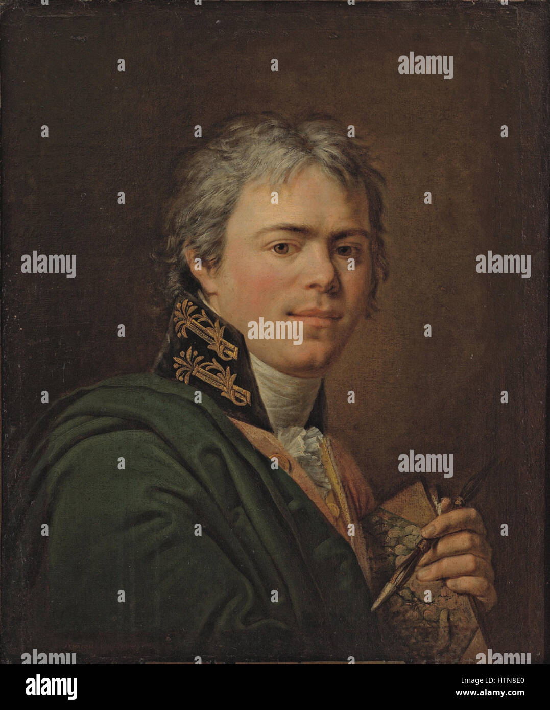 Painter Andrey Ivanov Stock Photo - Alamy