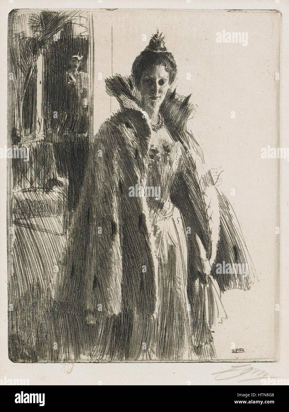 Prinsessan Ingeborg II 1900 Stock Photo - Alamy