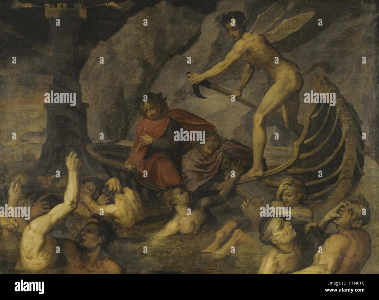 Jacopo Ligozzi’s artwork illustrates a scene from Dante’s 'Divine ...